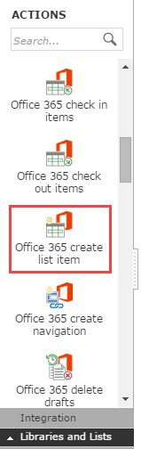 Office 365 Create Item In Another List Using Nintex Workflow In